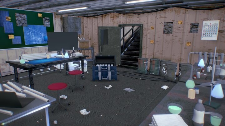 ArtStation - Basement_series_scientist