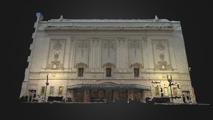 ArtStation - Orpheum Theater. New Orleans. - DSLR Photogrammetry.