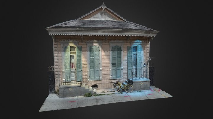ArtStation - Pink Shotgun. New Orleans. - DSLR Photogrammetry.