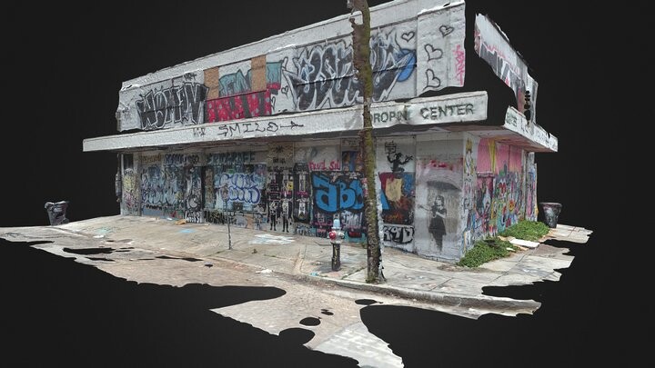 ArtStation - 1434 Rampart st. New Orleans. - DSLR Photogrammetry.