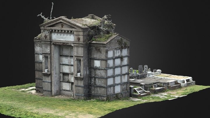 ArtStation - Cemetery. New Orleans. - DSLR Photogrammetry.