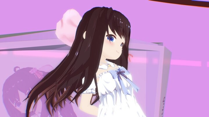 ArtStation - VRChat / VRM model : 若葉绮凛 Kinory