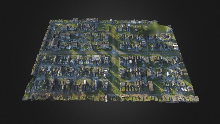 ArtStation - Lafayette Cemetery No. 2. New Orleans. - Photogrammetry