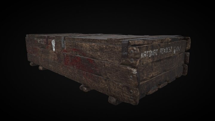 ArtStation - WW2 gun box