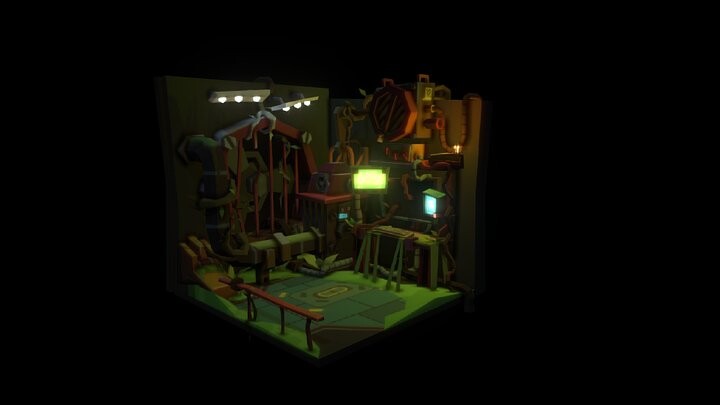 ArtStation - Abandoned Laboratory