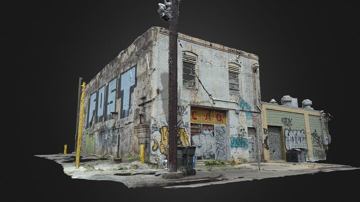 ArtStation - The Outskirts. New Orleans. - DSLR Photogrammetry.