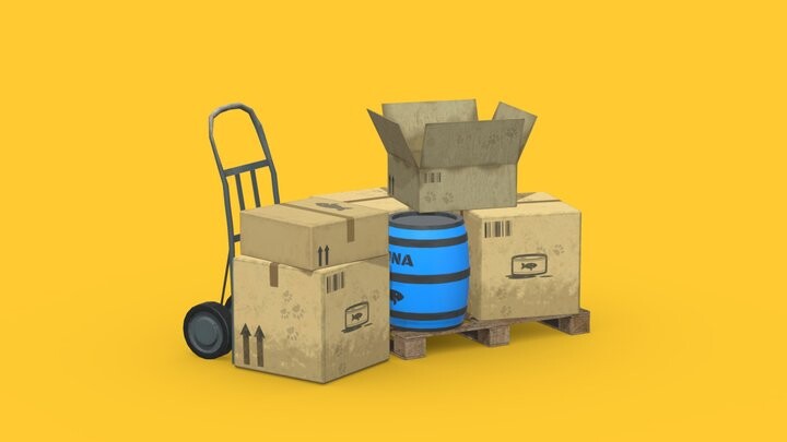 ArtStation - Factory Props