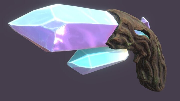 ArtStation - Magic Crystal Pistol