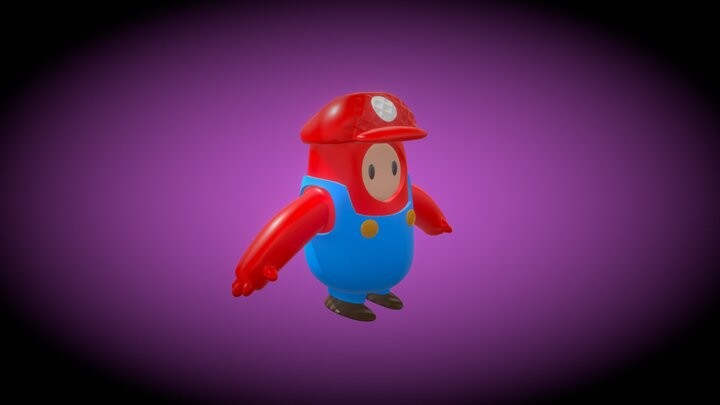ArtStation - Super Mario Fallguy