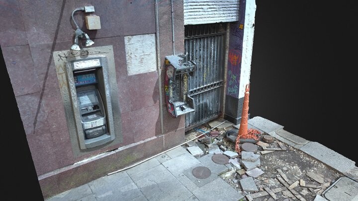 ArtStation - Phone Rubble. New Orleans. - Photogrammetry.