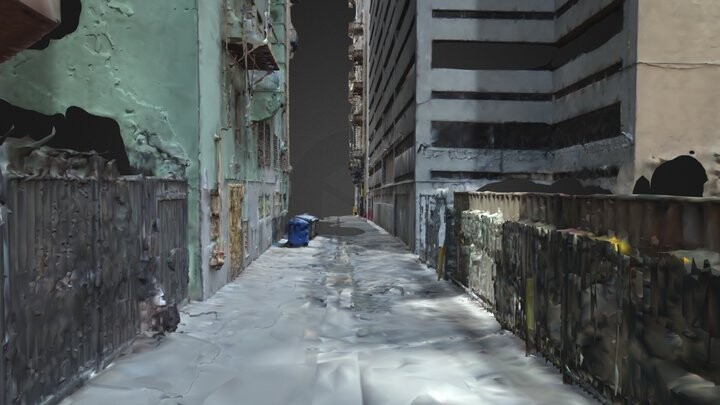 ArtStation - They Live! Alleyway. Los Angeles. - DSLR Photogrammetry.