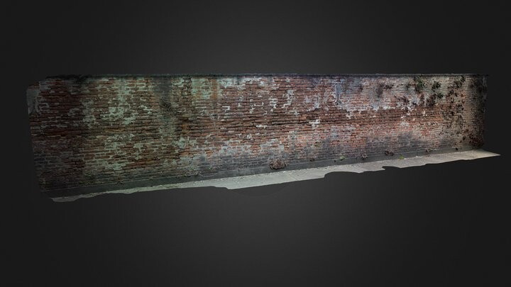 ArtStation - St Louis Cemetery Brick. New Orleans. - DSLR Photogrammetry.