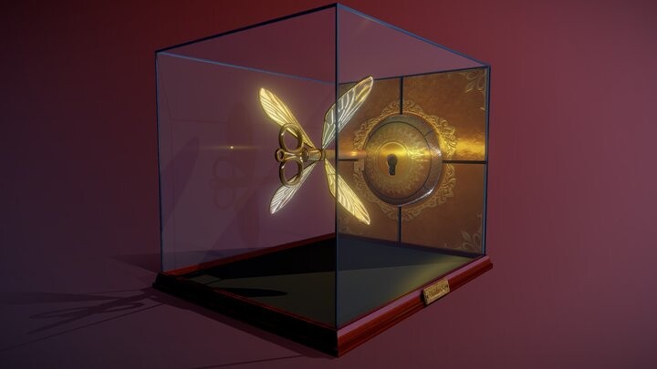 ArtStation - Daedalian Key - Hogwarts Legacy Fan Art