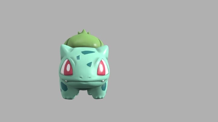 ArtStation - Bulbasaur sculpt