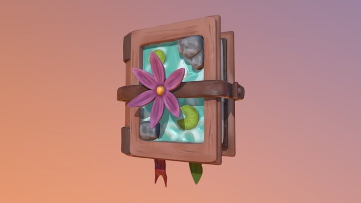 ArtStation - Fantasy Spell Book