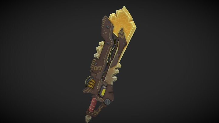 ArtStation - Mecha Shard Blade