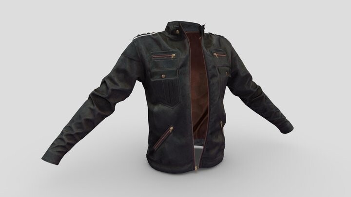 ArtStation - Leather Jacket