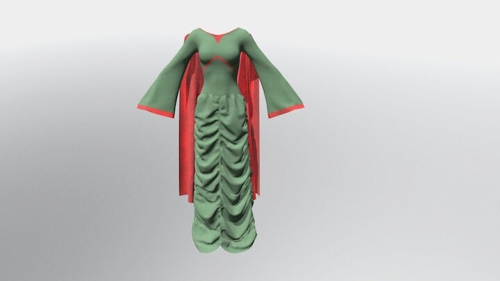 ArtStation - Green Robe