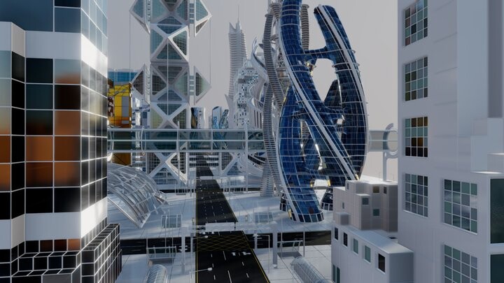 ArtStation - Future City HD