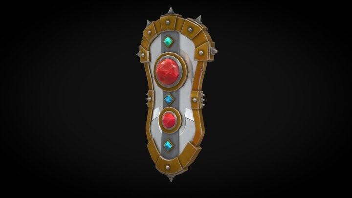 ArtStation - Paladin Tower Shield