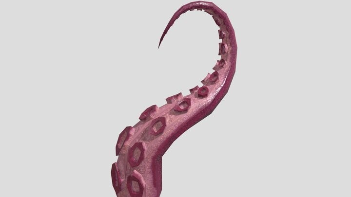 ArtStation - Tentacle - 3d asset