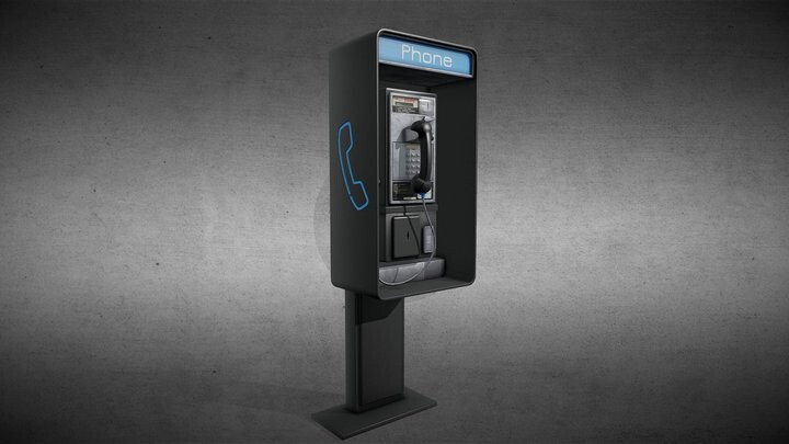 ArtStation - Retro Payphone