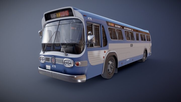 ArtStation - City Bus