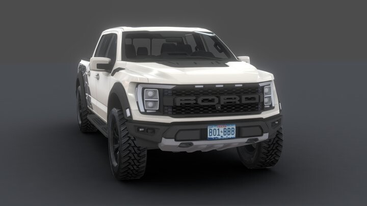 ArtStation - Ford F150 Raptor