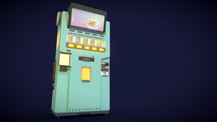 ArtStation - Vending machine