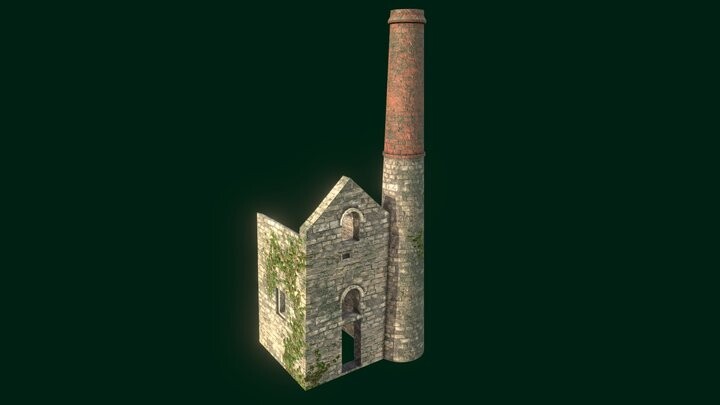 ArtStation - Derelict Cornish Engine House