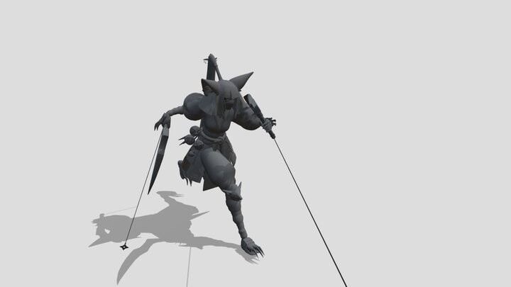 ArtStation - Idle, Walk, Run Animation Cycle