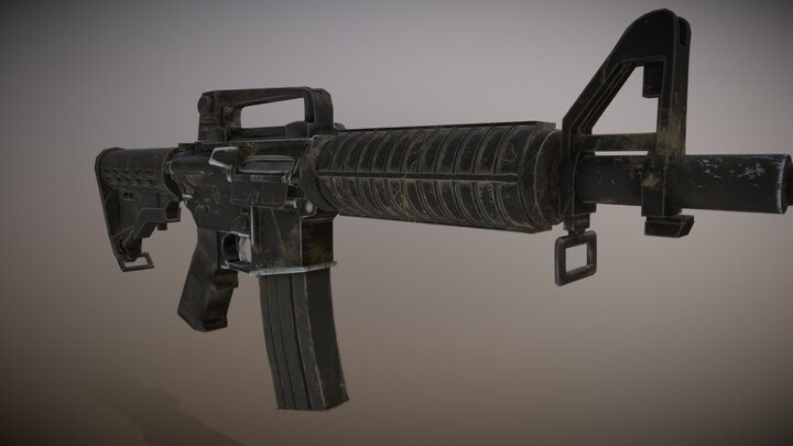 ArtStation - Assault Rifle M15