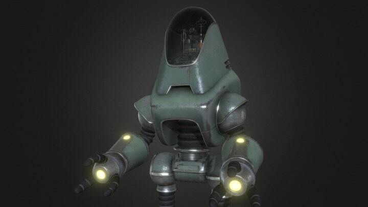 ArtStation - Fallout 4 Protectron