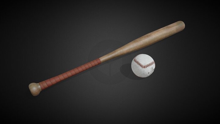 ArtStation - Baseball Bat