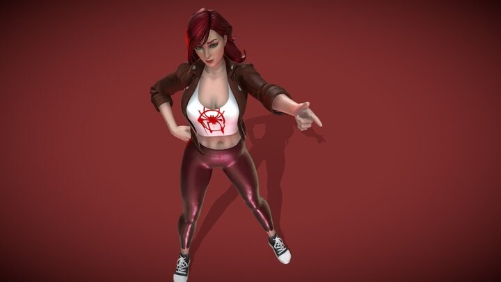 ArtStation - Mj Spiderman