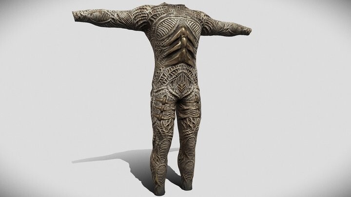 ArtStation - Biomechanical male sci-fi suit