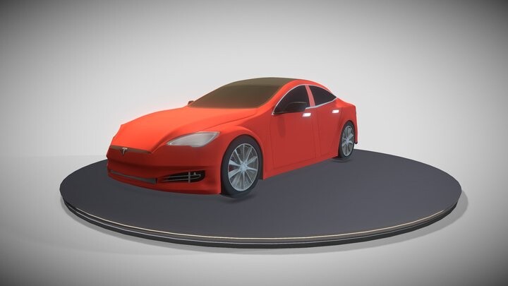 ArtStation - Tesla Model S