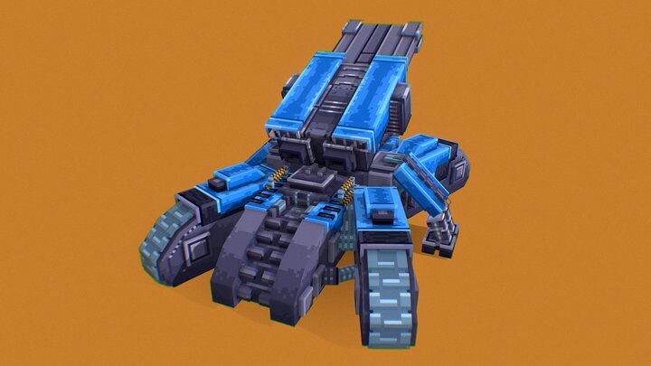ArtStation - Siege Tank - StarCraft