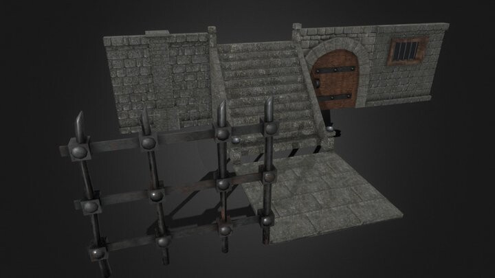 ArtStation - Stone dungeon assets