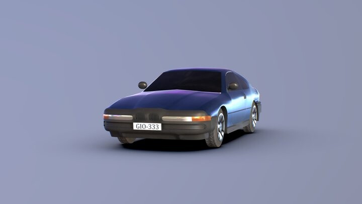 ArtStation - 3D Car Model