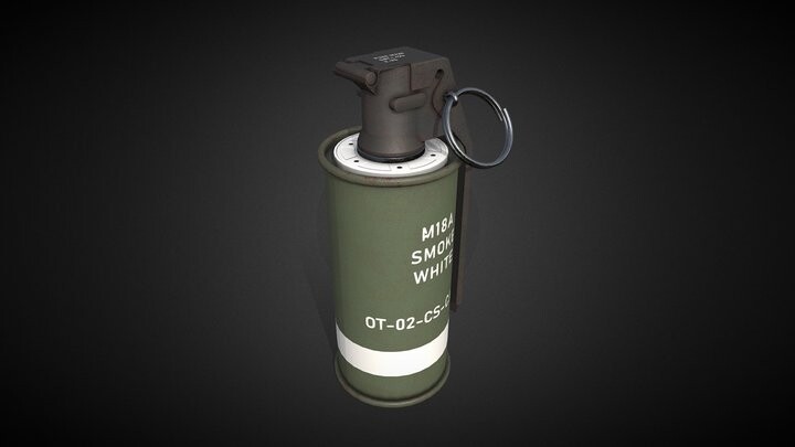 ArtStation - Smoke Grenade