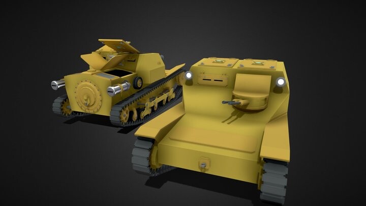 ArtStation - Carro CV3/33 (CV-33)