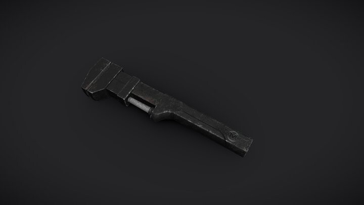 ArtStation - Wrench (Game Asset)