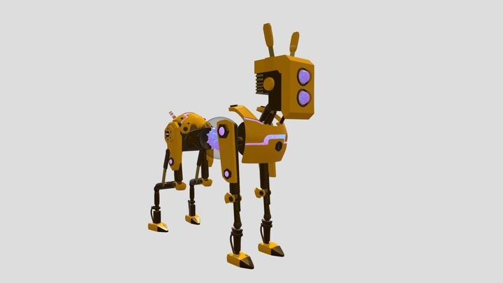 ArtStation - Robotic Dog