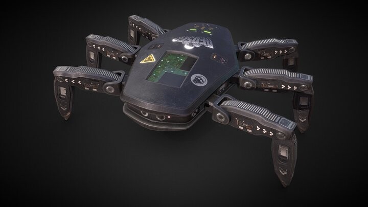 ArtStation - Spider Bot