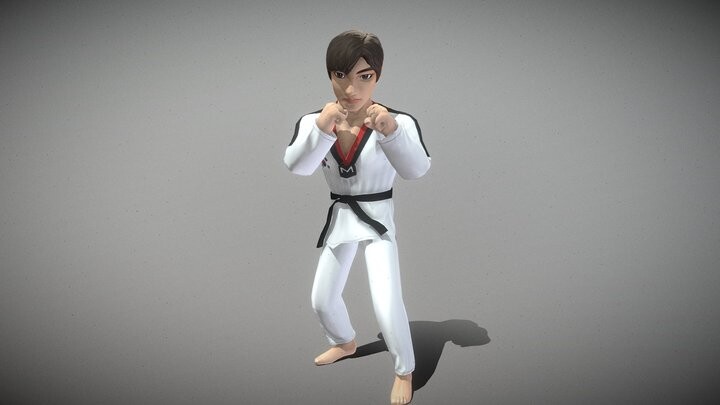 ArtStation - Taekwondo Player - Downloadable