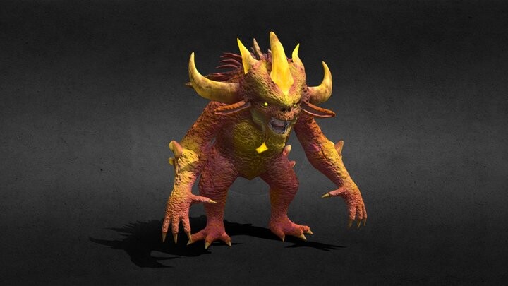 ArtStation - elemental creature