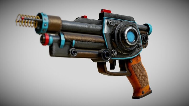 ArtStation - Fantasy Gun