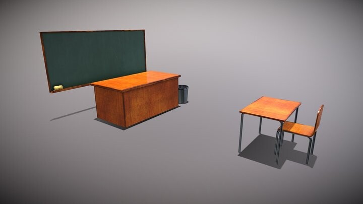 Thunder 3D Dojo - school props
