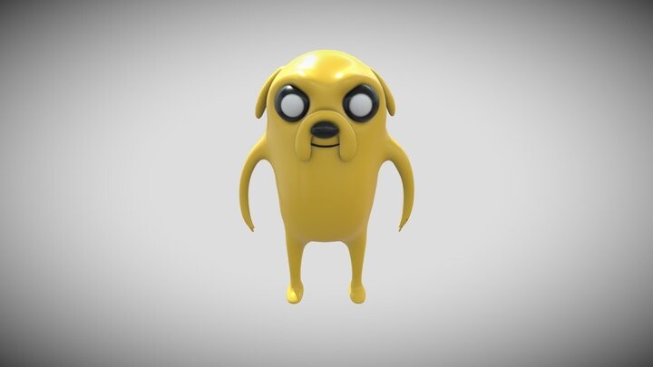 ArtStation - Jake - Adventure Time - 3D